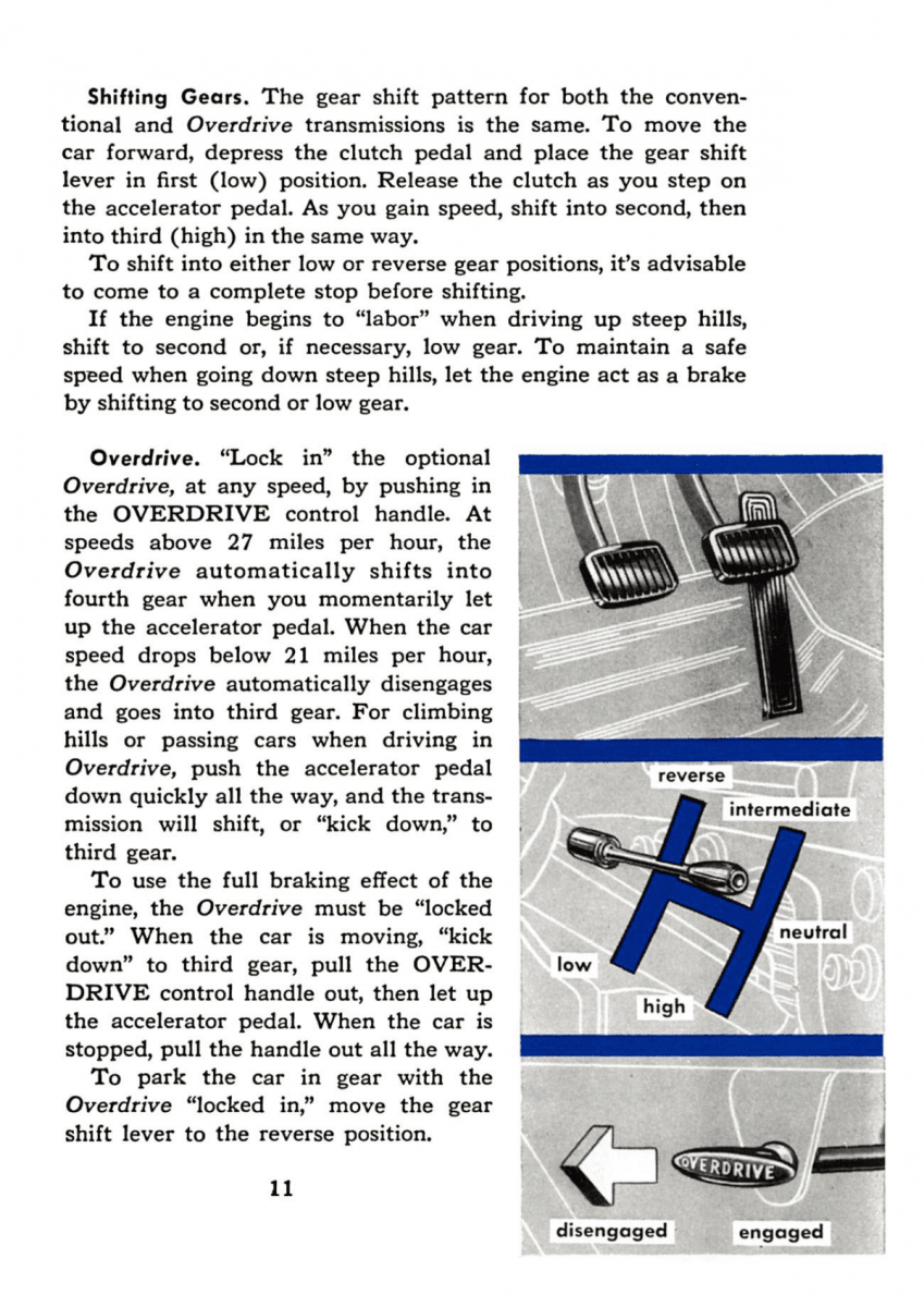 1955 Ford Car Owner's Manual Instruktionsbok | Malm Motors